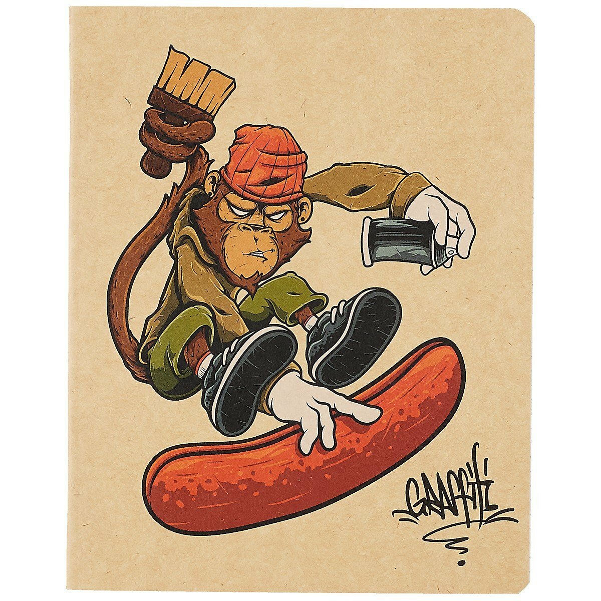 Тетрадь в клетку Academy Style, "Крутые", 48 листов, в ассортименте