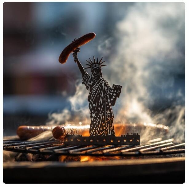 Уличный гриль-барбекю - уникальный гриль для хот-догов! Идеально подходит для вечеринок и пикников.