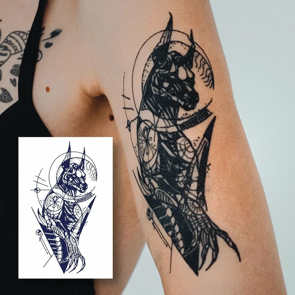 Tattoo'шки Временные тату без пленки (темнеют через 24 часа) 10*15см