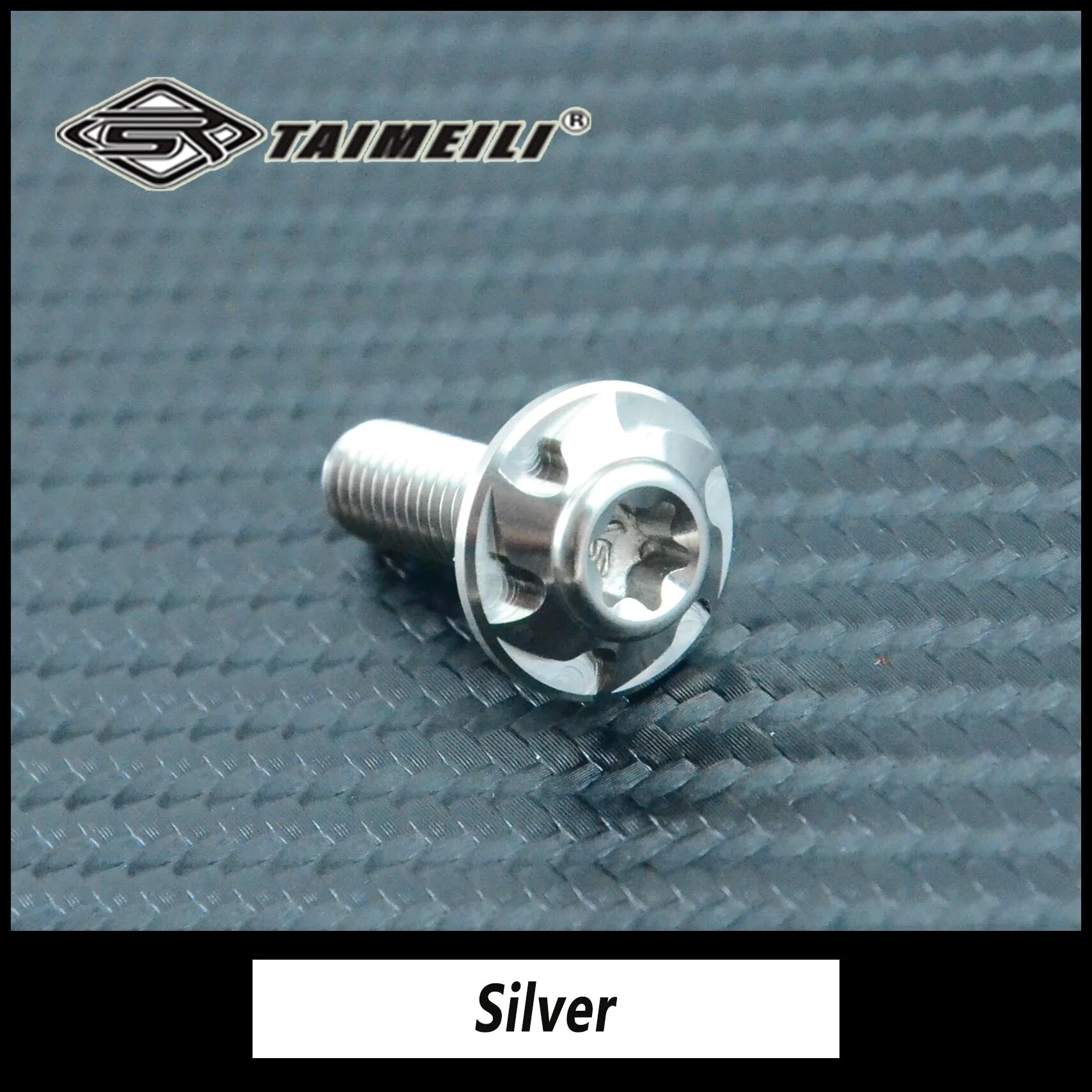 Винт TAIMEILI T3 из титанового сплава M6X10-35 мм Серебряный, серебристый, M6x10mm