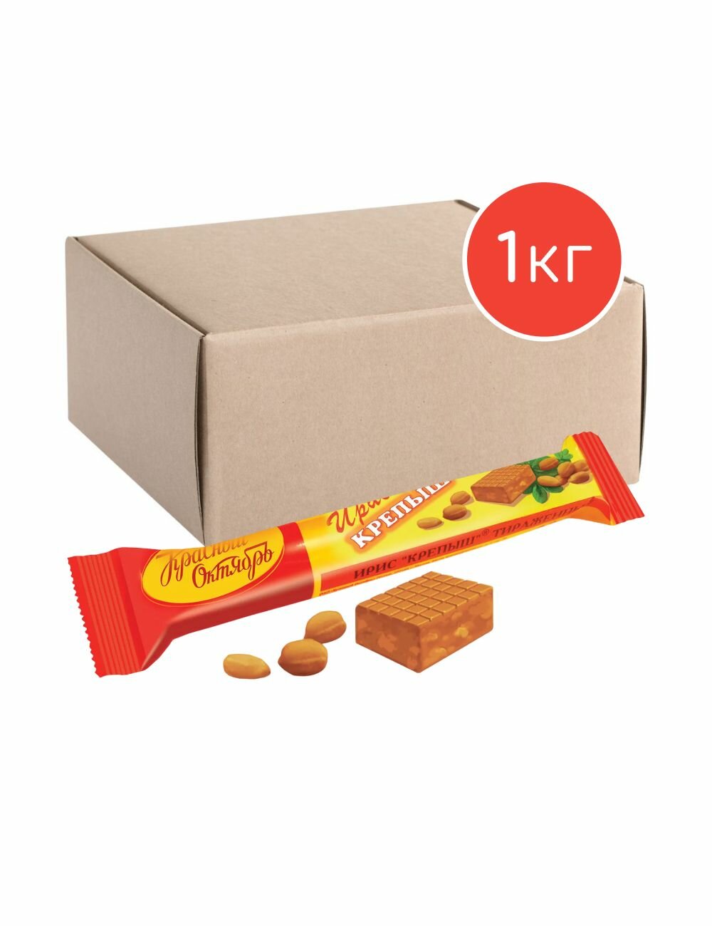 Конфеты Красный Октябрь Ирис Крепыш 1кг