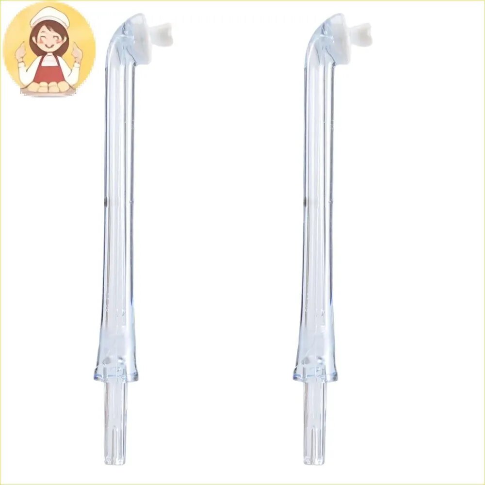 Сокровище найдено!2 шт. Высококачественная насадка для Philips Sonicare AirFloss HX8331 HX8332 HX8340 HX8341 HX8381 HX8401 ирригатора полости рта