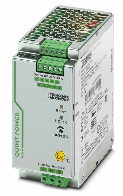 Источники питания Phoenix Contact QUINT-PS/1AC/24DC/10/CO арт. 2320911