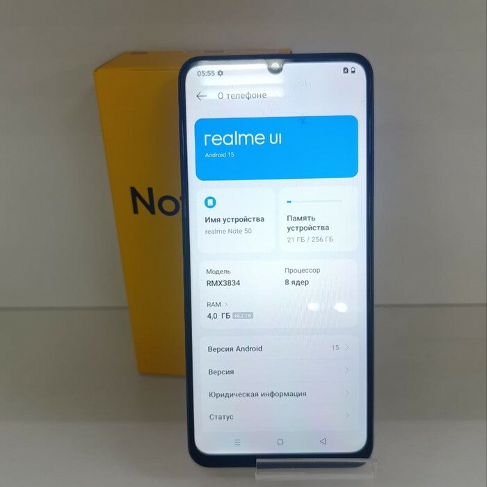 Смартфон realme Note 50 4/256 Черный