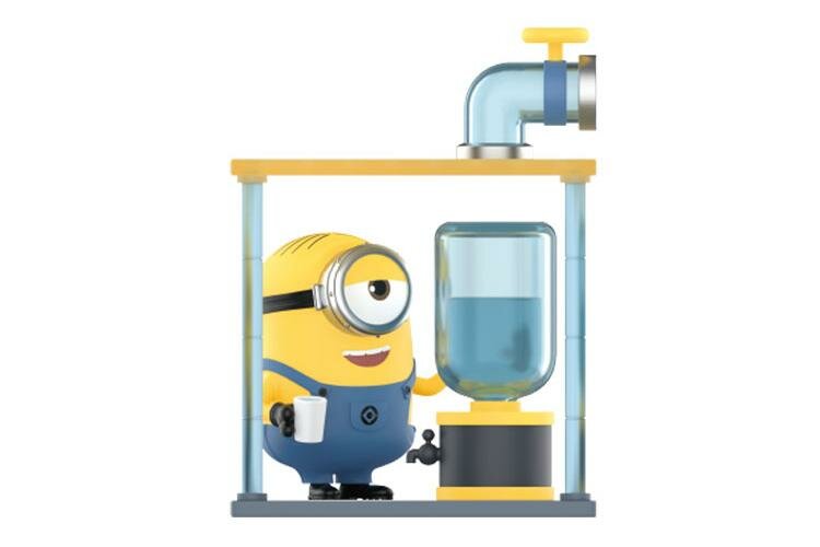 Коллекция фигурок унисекс POP MART Minions Secret Base, Confirmed-Chatting with Stuart (Open)