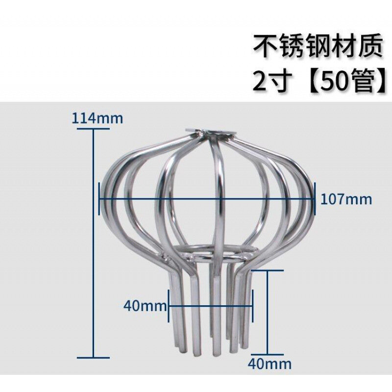 Напольный слив из нержавеющей стали для крыши с антиблокировочным фильтром для мусора, сепаратором отходов и крышкой для дождевой воды.