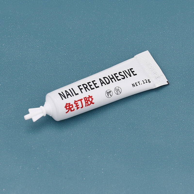 [2025] Мощный клей без гвоздей, высокая вязкость, бытовой клей без сверления, быстросохнущий клей для полок, 6г/12г