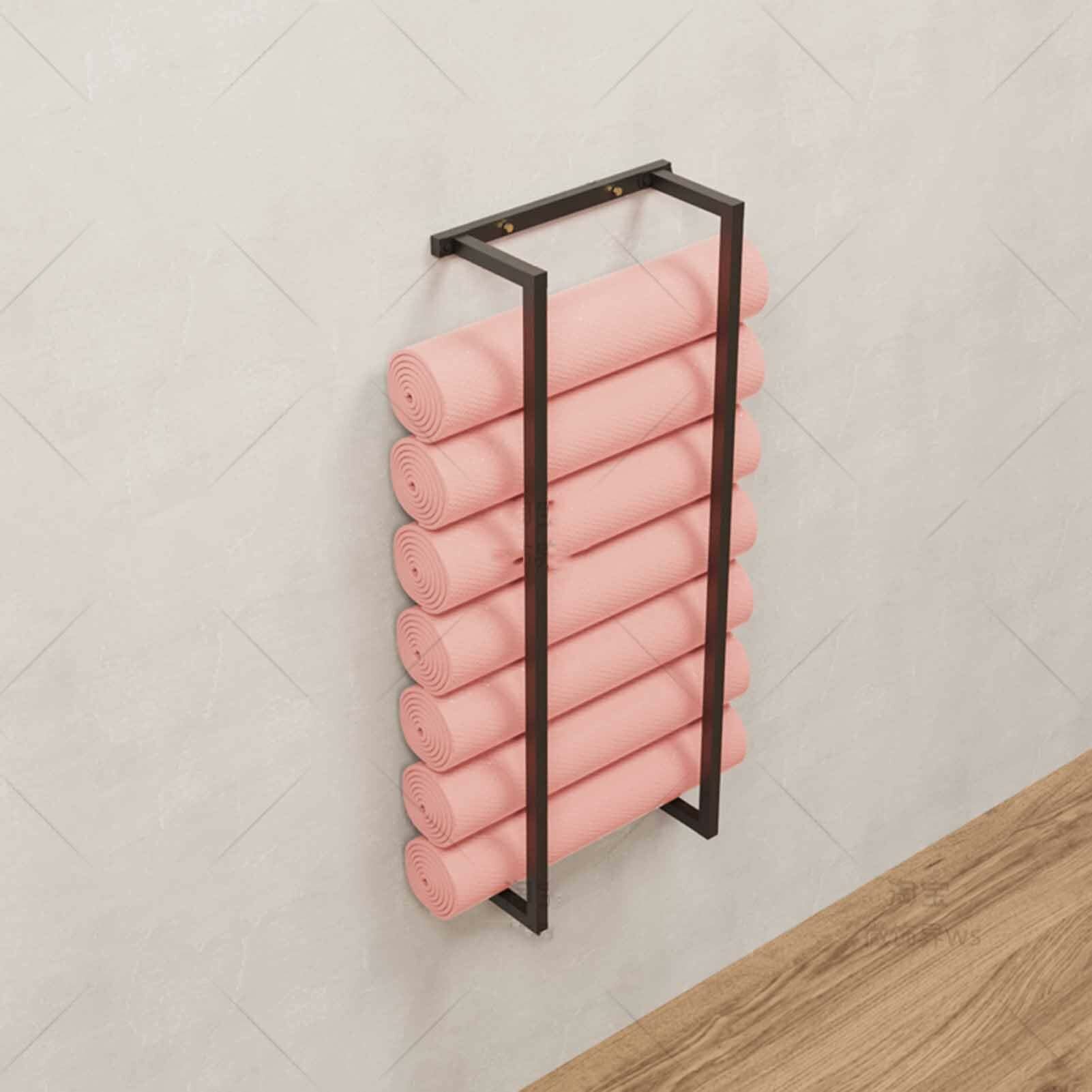 Настенный держатель для фитнес ковриков