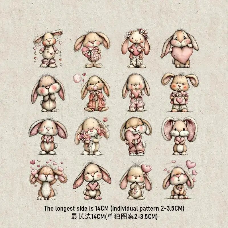 Набор для декорирования одежды "Милый кролик" ZJC-0206-1