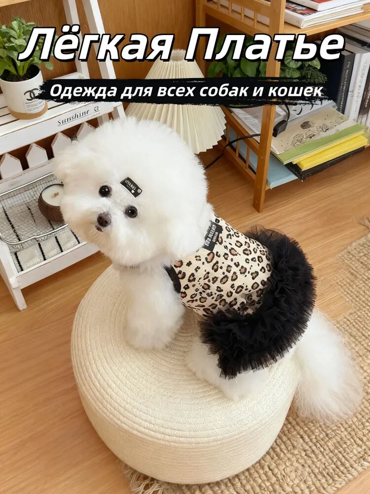 Одежда для животных, Применяется для кошек и собакПлатье, Размер XXL