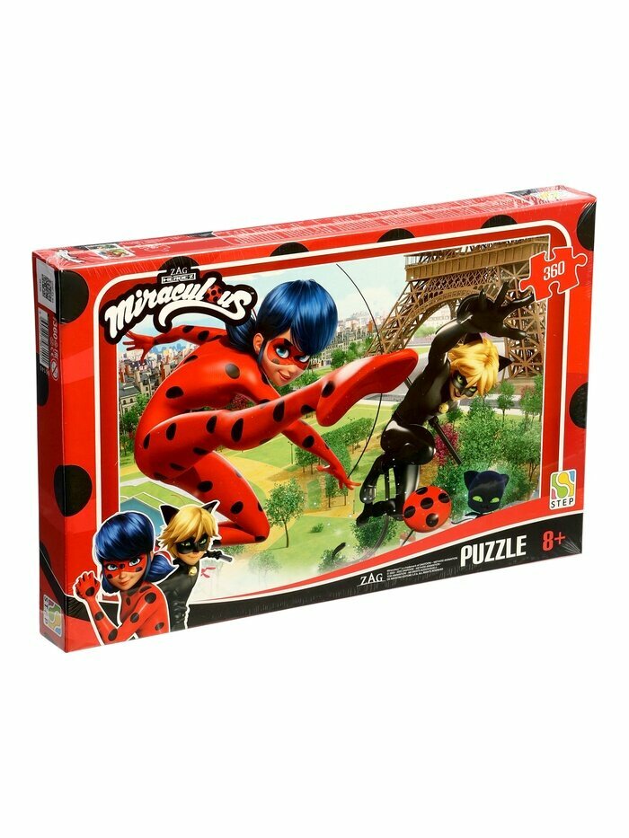 Пазл «Леди Баг и Супер-Кот», 360 элементов