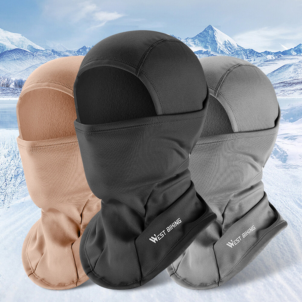 Зимняя флисовая теплая шапочка для лица, пылезащитная, ветрозащитная, мотоциклетный шарф, грелка для шеи, для велосипеда и мотоцикла, платок для бега