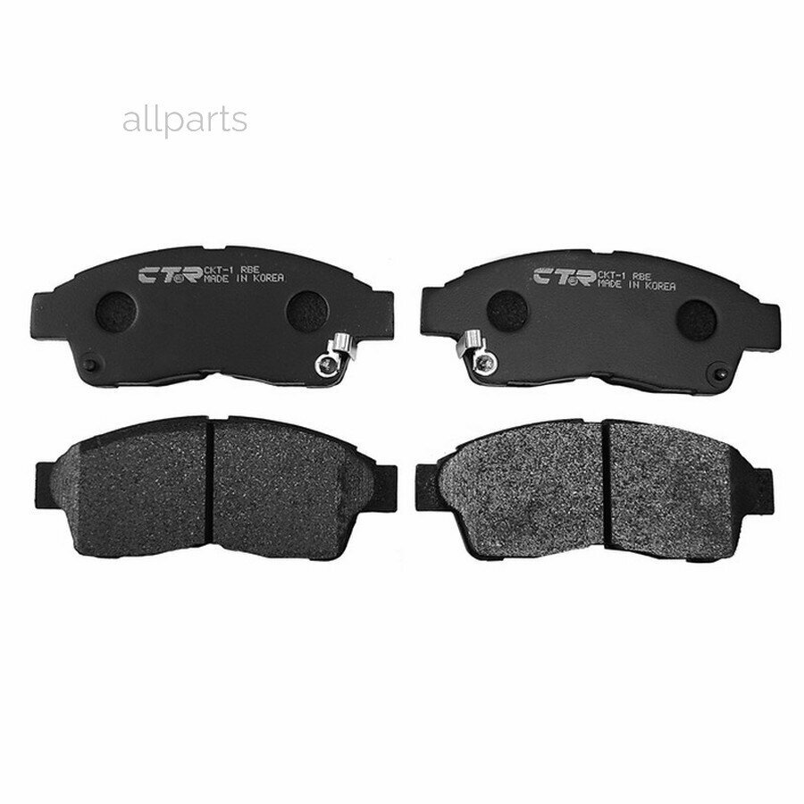 CTR GK1015 Колодки тормозные дисковые TOYOTA