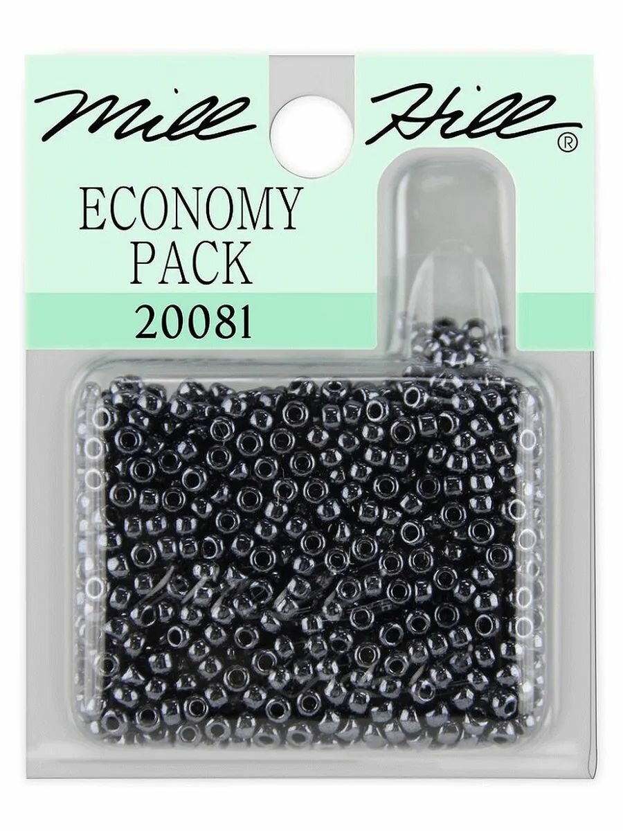 Стеклянный бисер Mill Hill Economy pack Beads 9.08 г, цвет: 20081