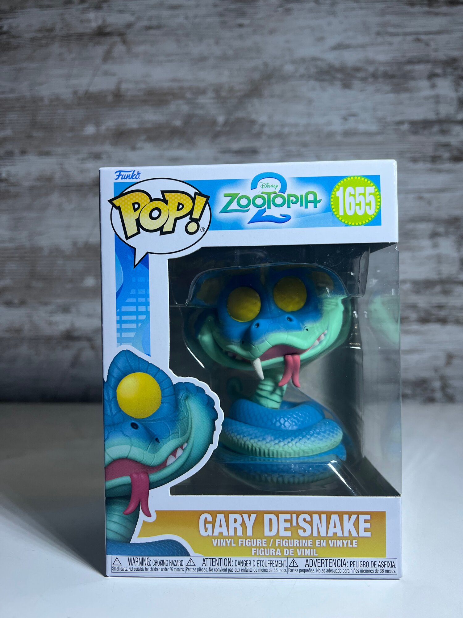 Фигурка Фанко Гари Змея, Gary De'Snake, Зверополис, Зоотопия, Zootopia, 10 см от Funko
