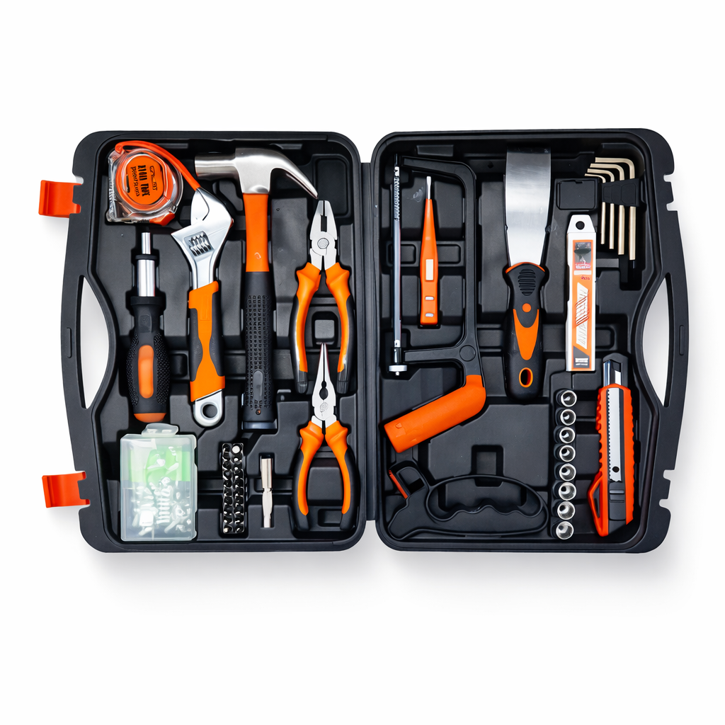 Набор универсальных инструментов для дома и автомобиля, универсальный, 116 предметов Crest