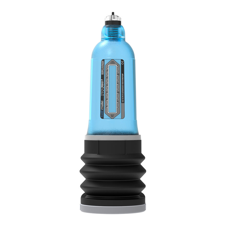 Гидропомпа Bathmate Hydromax7 Wide Boy синяя, пластик, 29,8 см