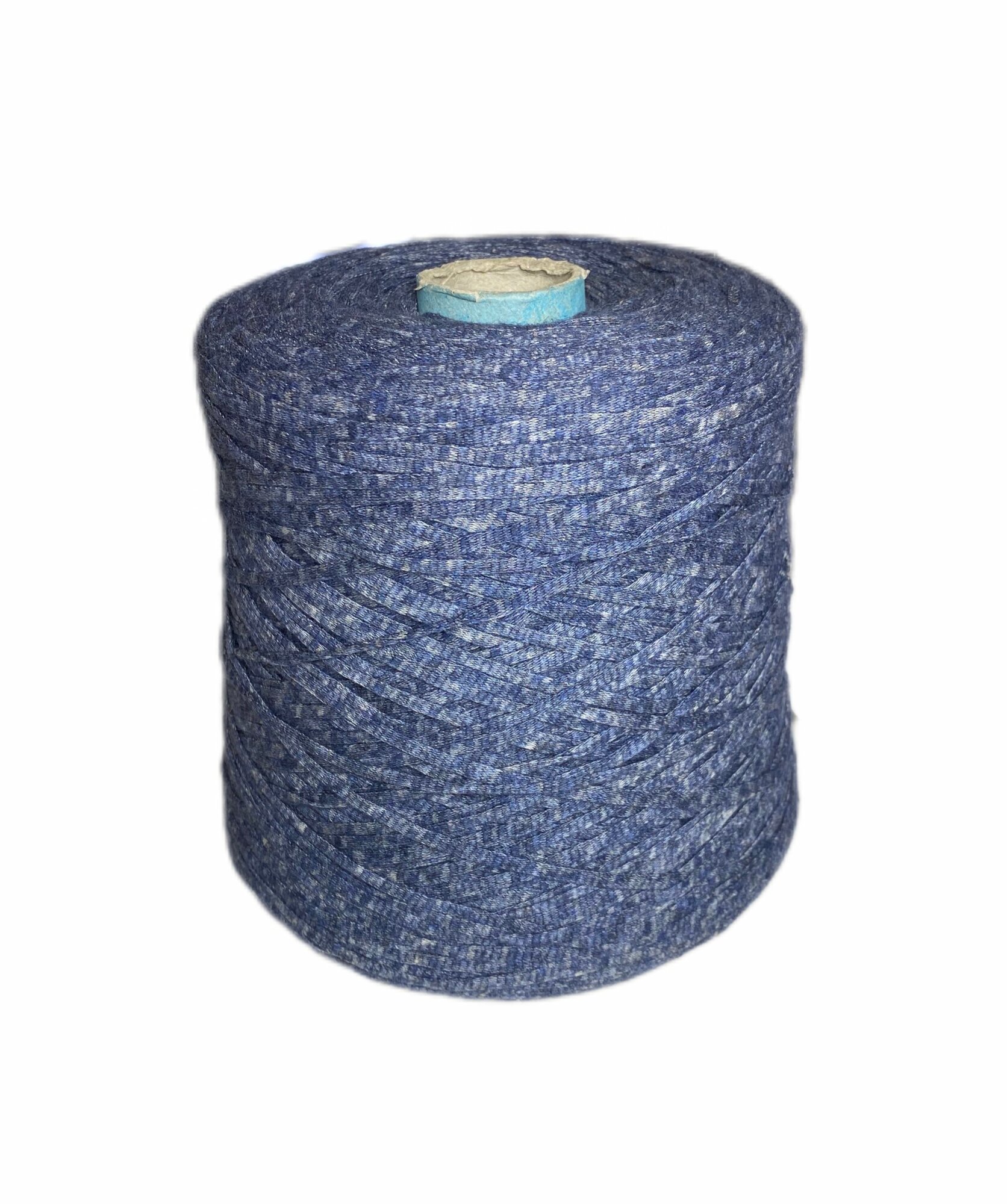 Пряжа для вязания на бобине 420 г (Италия)100% ленточный хлопок 100г-150м.