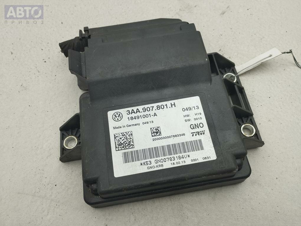 Блок ручника (стояночного тормоза) Volkswagen Passat B7