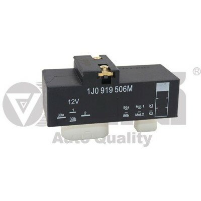 Блок управления вентилятора VIKA 99190019901 Audi A3, Skoda Fabia I, II, Octavia I, Vw Golf 4, Bora, Polo 9n.9a, V, Sedan 96->