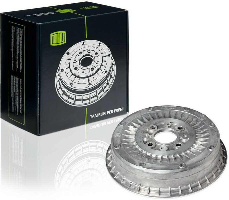 Барабан тормозной задний TRIALLI TF 077 Lada 2101, 2102, 2103, 2104, 2105, 2106, 2107, 21073, 21053, 21065, 21061 97->, 250x54 4 отверстия