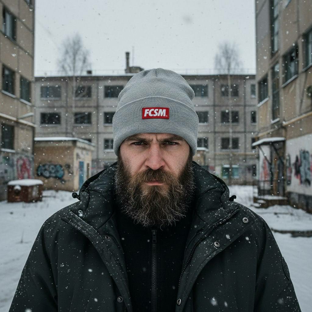 Шапка-бини для мужчин