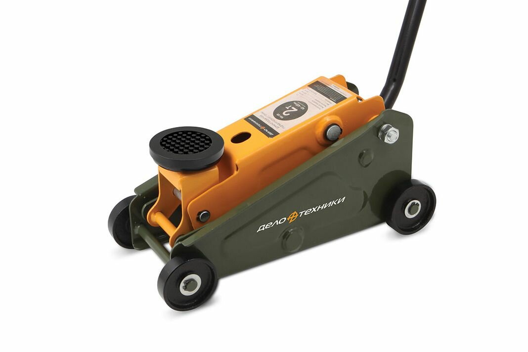 Домкрат подкатной 2 тонны, 145-400 мм, в кейсе