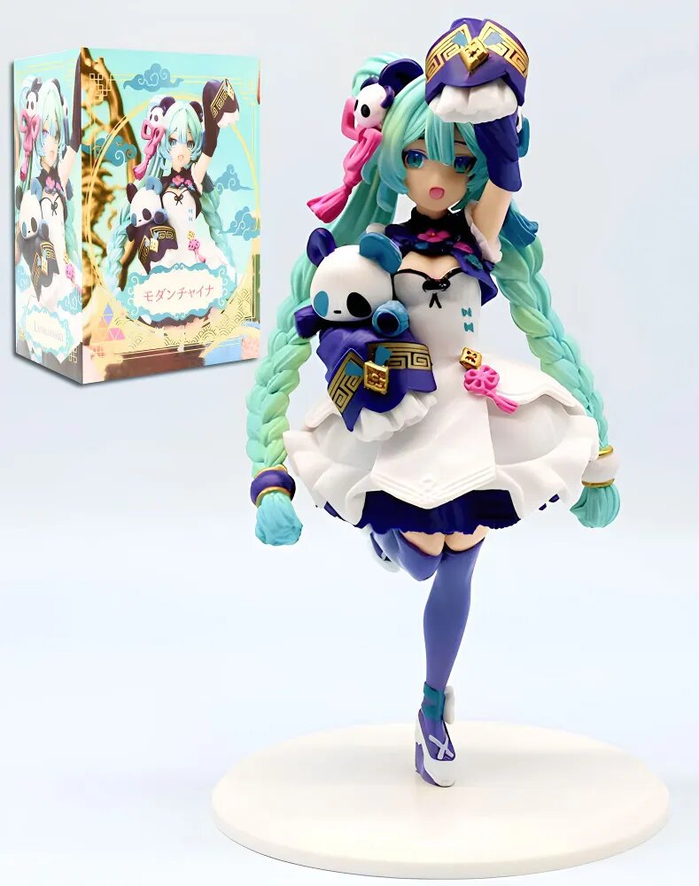Фигурка Мику Хацунэ панда / Miku Hatsune Panda Fashion (19см) Фигурка 19см для коллекции