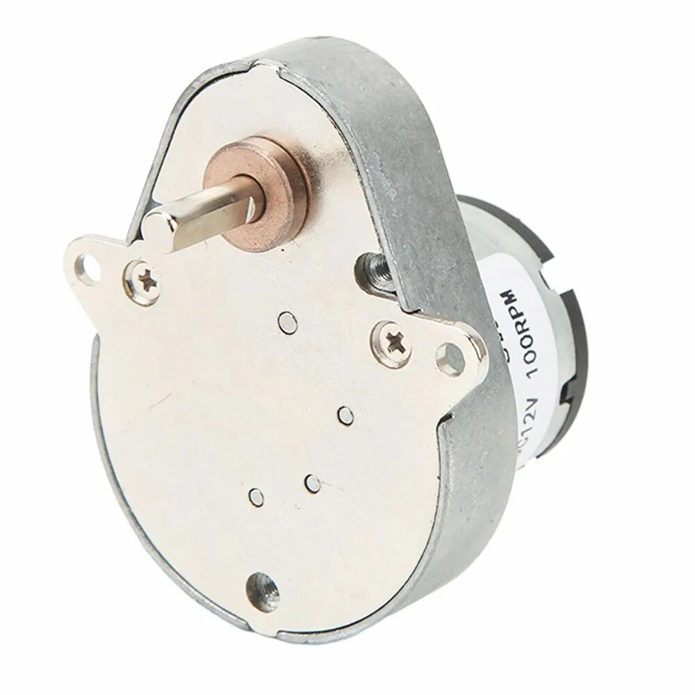 Редукторный двигатель 48E520 DC12V 100RPM для генератора — фото 1