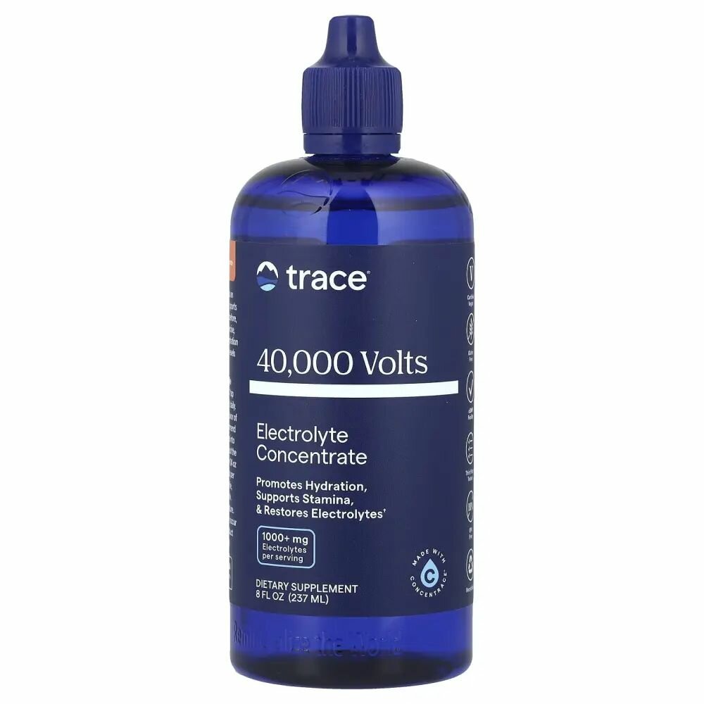 Trace Minerals Изотоник Trace Minerals 40,000 Volts Electrolyte Concentrate