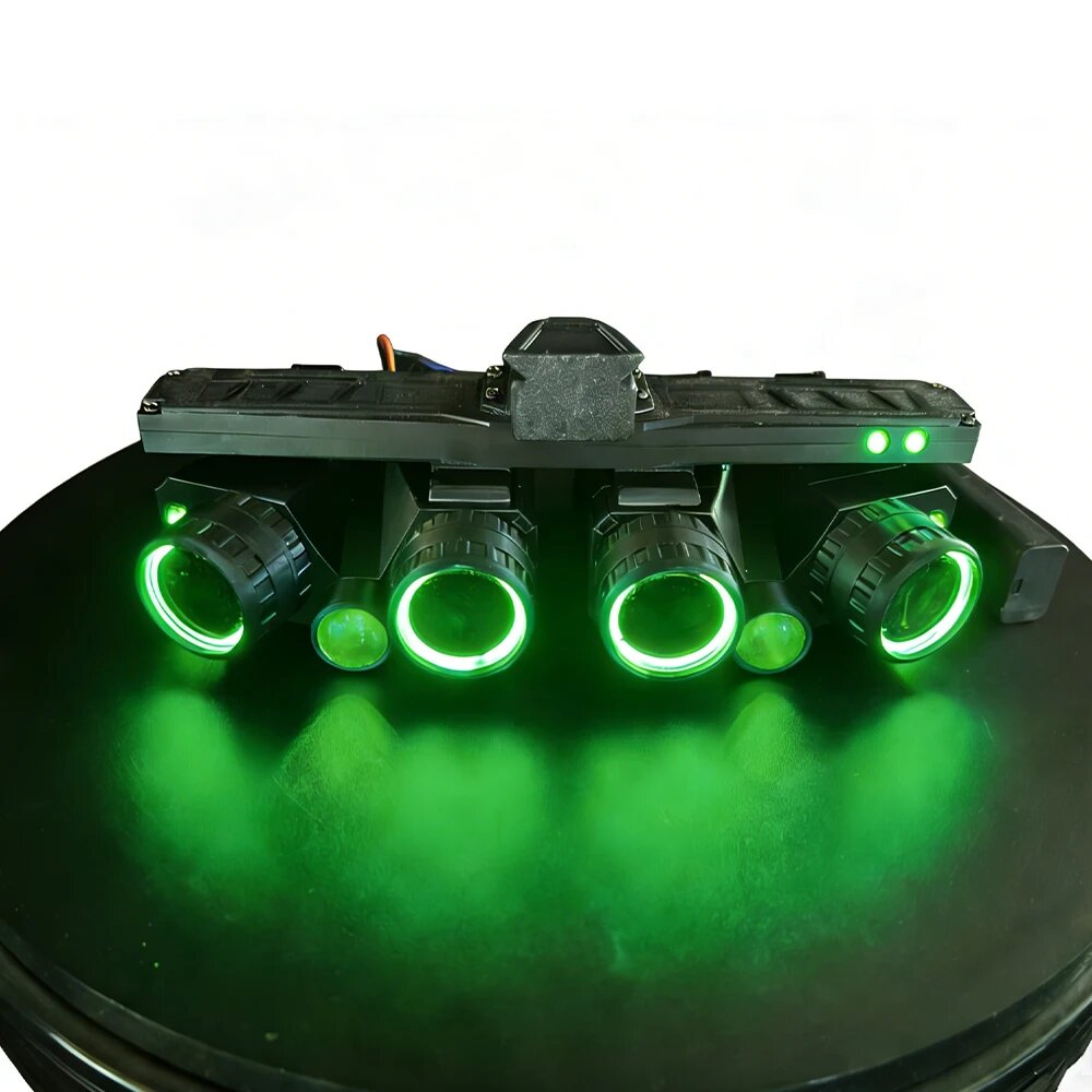 Модель ПНВ L4G24 с красно-зеленым подсветом для косплея Темно-зеленый, B