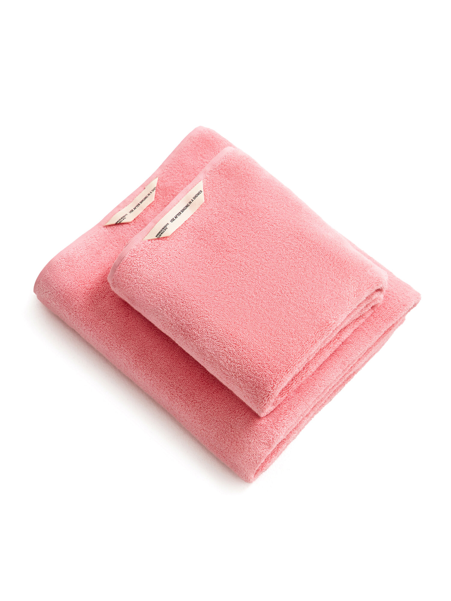 Полотенце махровое MORФEUS (морфеус), 100% хлопок - Розовый румянец - 50x90