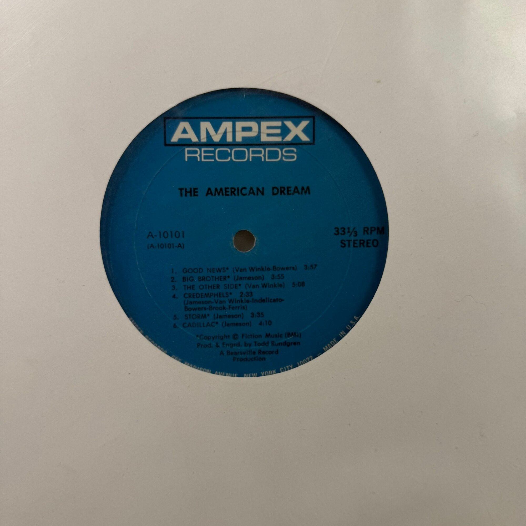 Various - The American dream. Винтажная виниловая пластинка. Lp. Винил