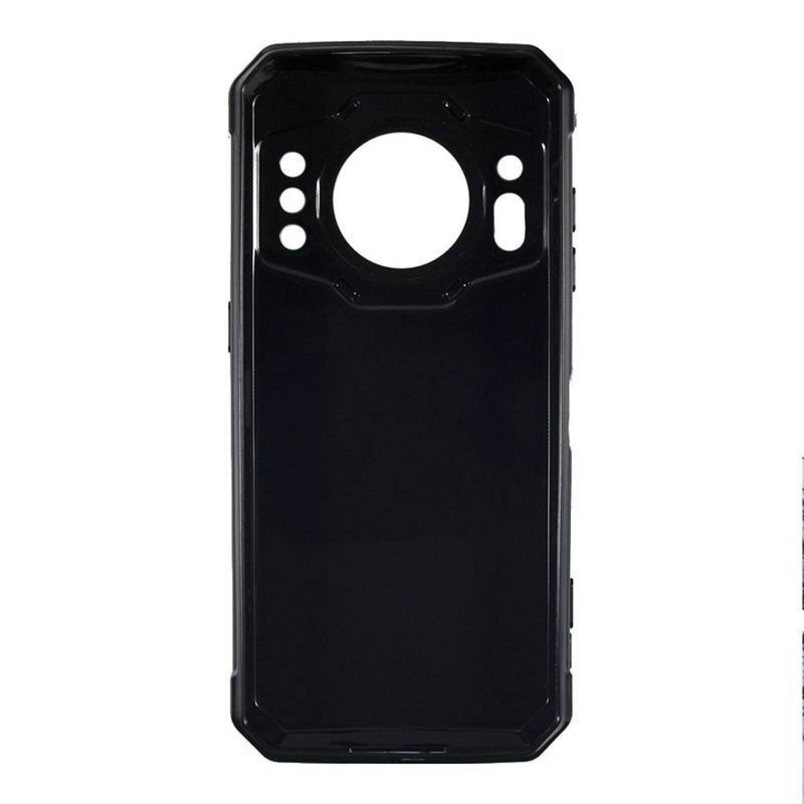 Чехол MyPads для смартфона Oukitel WP21 Ultra ударопрочный с усиленными углами, черный
