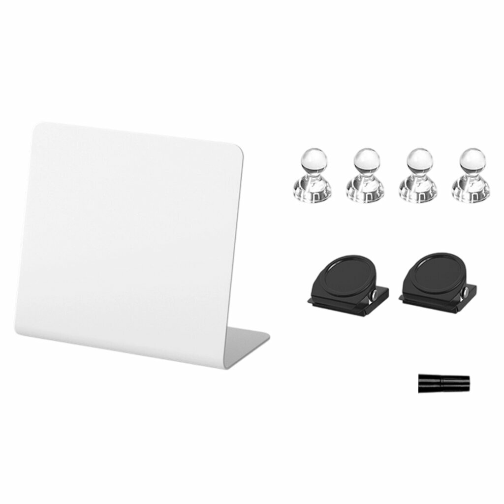 Металлическая Магнитная Доска Memoboard Настольная Магнитная Доска Для Письма, Стираемая Доска Для Письма