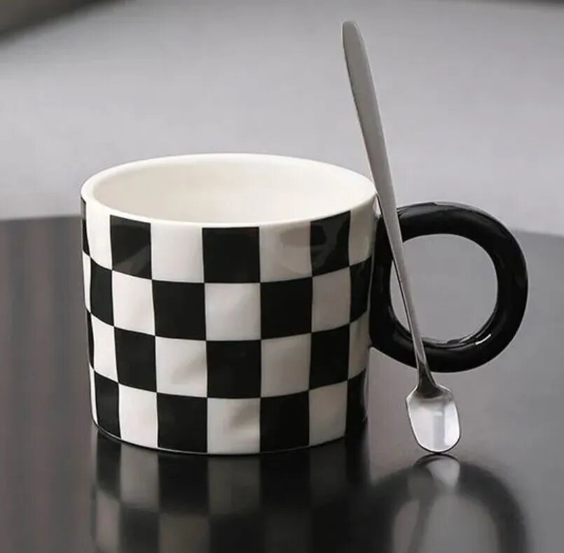 Кружка "клетчатый", 400 мл, 1 шт