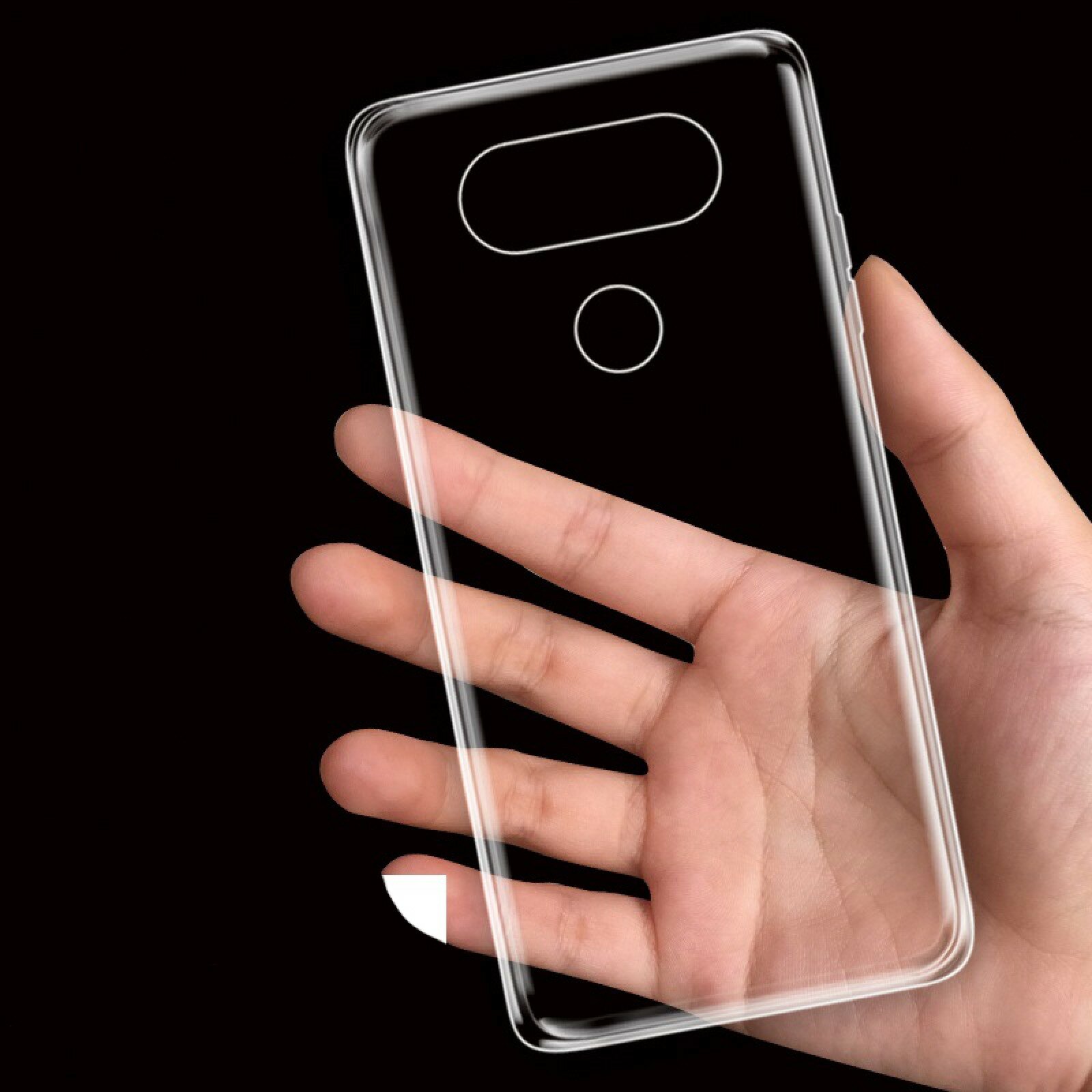 Чехол MyPads для LG V30 Plus / V30S+ ThinQ прозрачный силиконовый тонкий