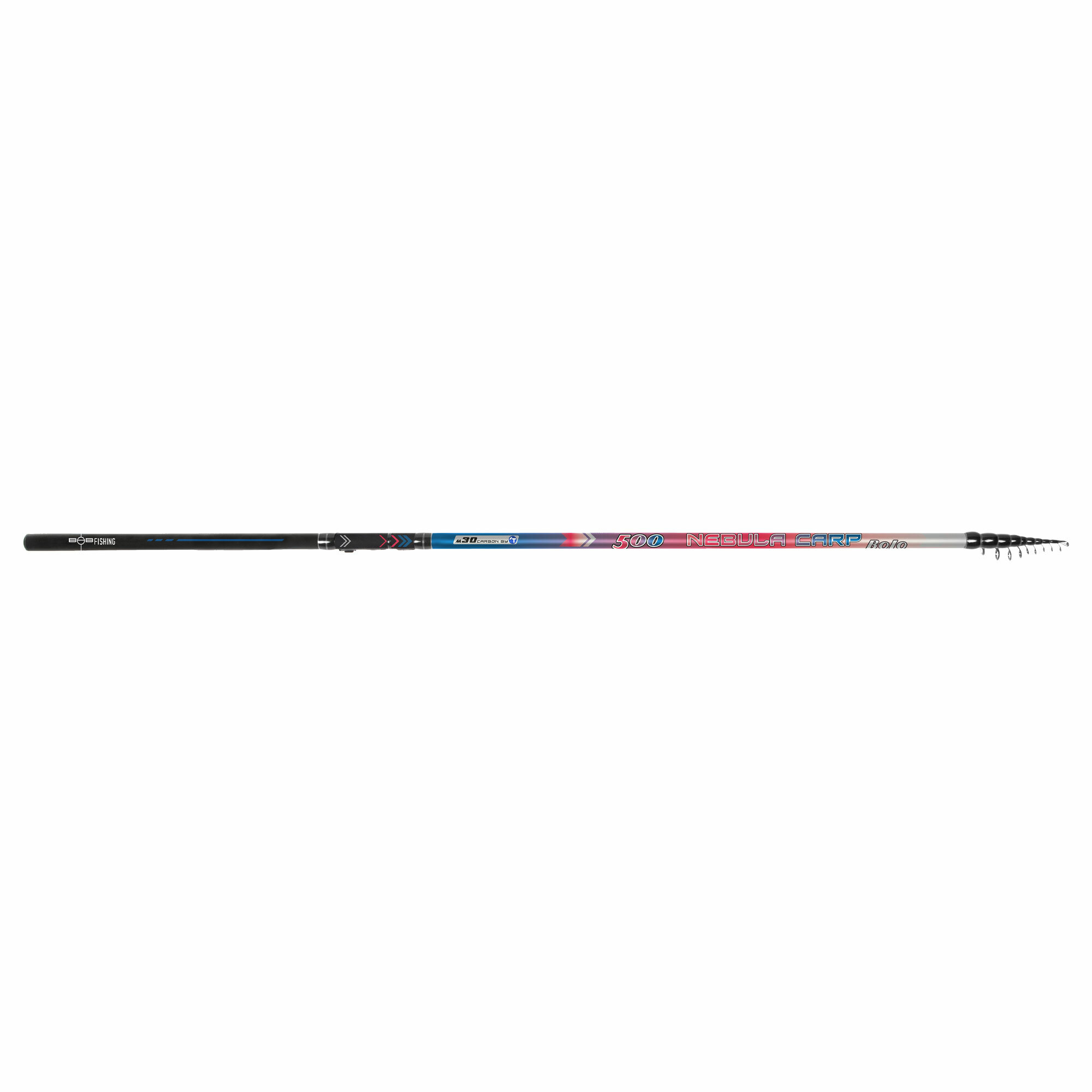 Удилище болонское телескопическое с кольцами BOB Nebula Carp Bolo, 4 м, тест до 80 г