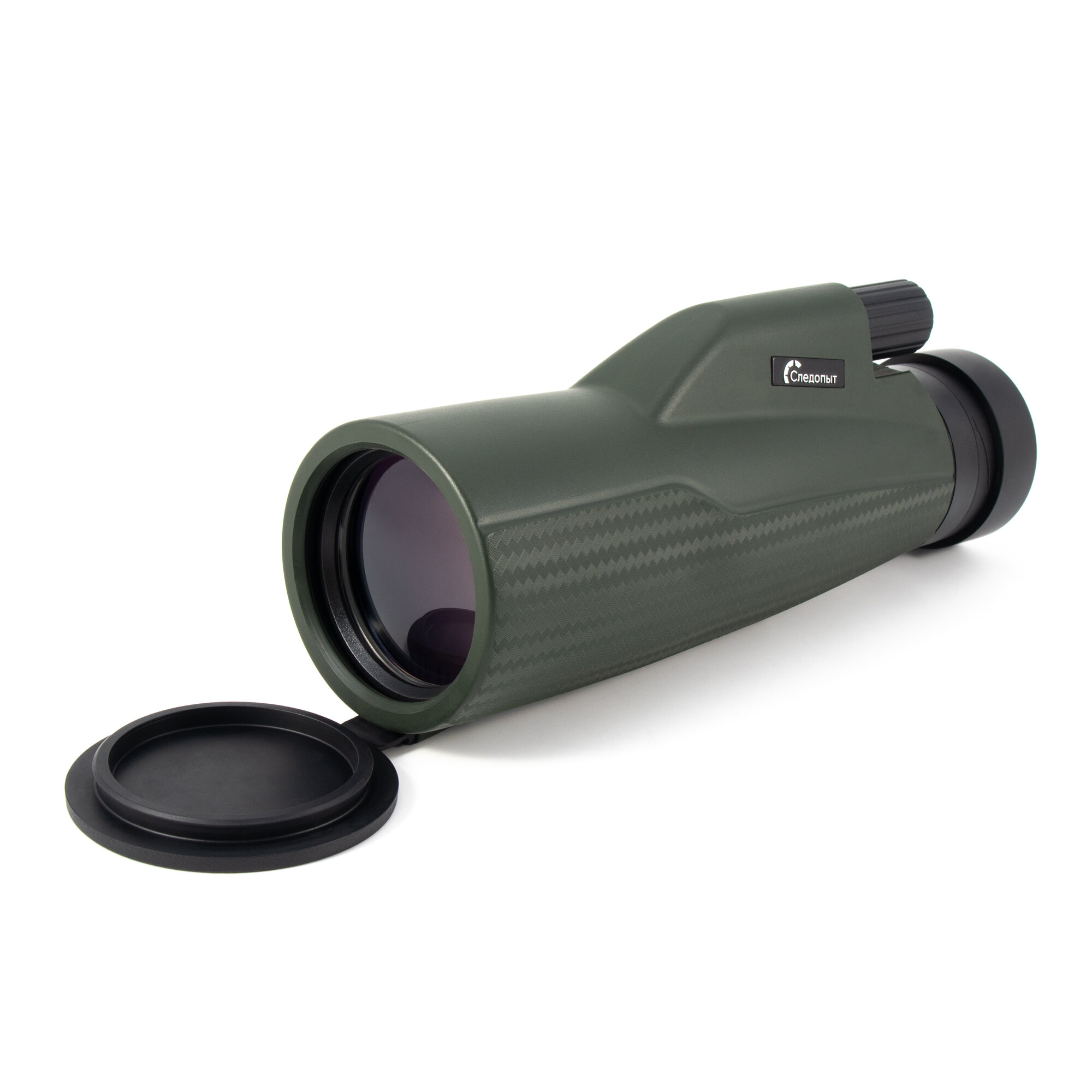 Монокуляр следопыт, 10х50, олива, 200*80*66 мм, 500 г, в чехле
