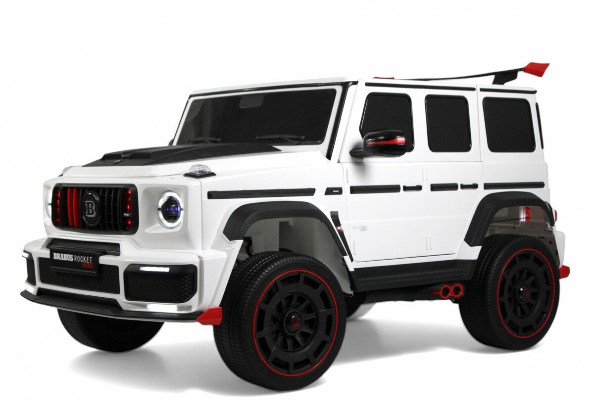Детский двухместный электромобиль BRABUS MAXI Z888ZZ белый