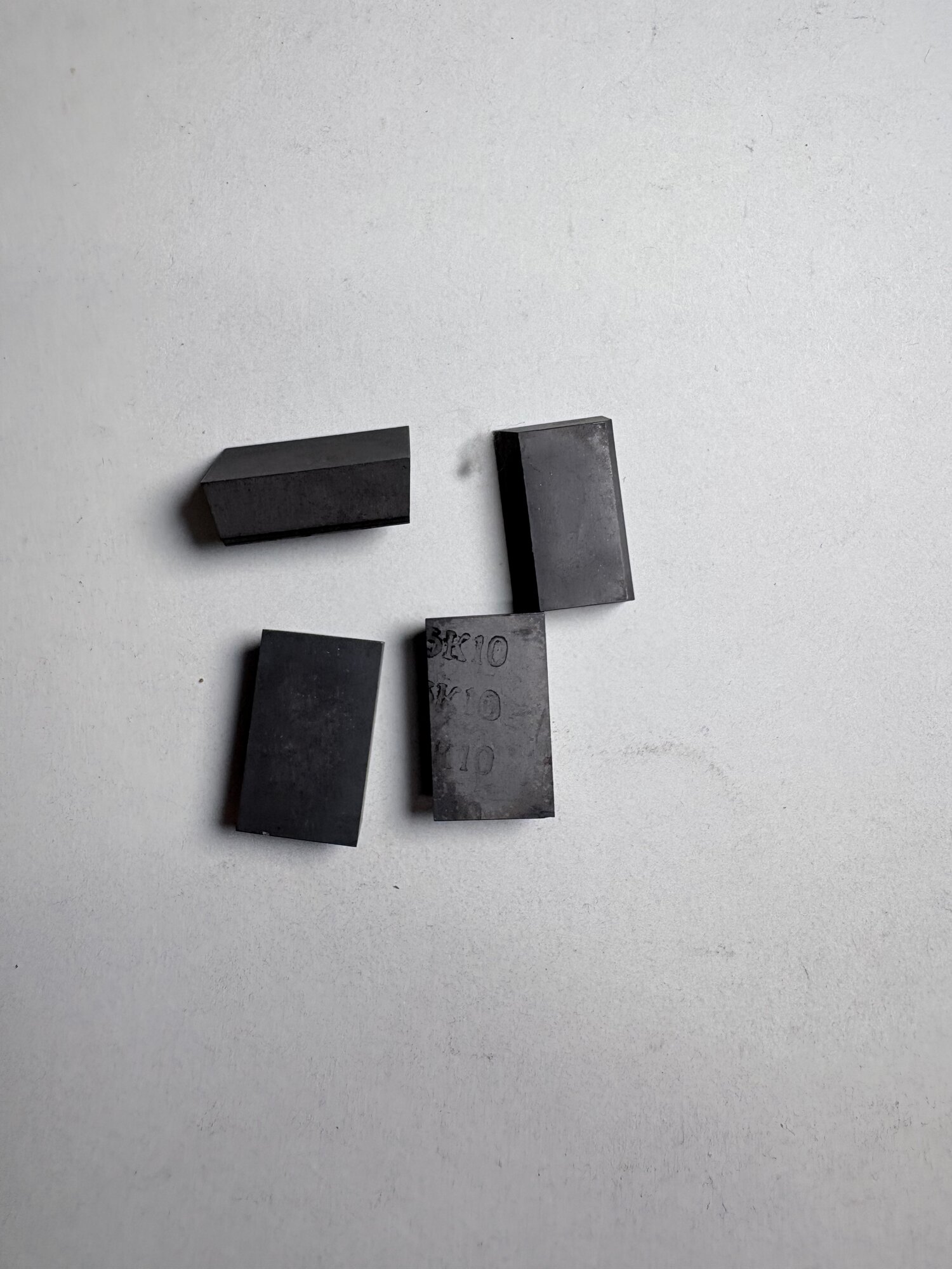 01152 Т5К10 пластина твердосплавная для черновой обработки стали и чугуна 10шт