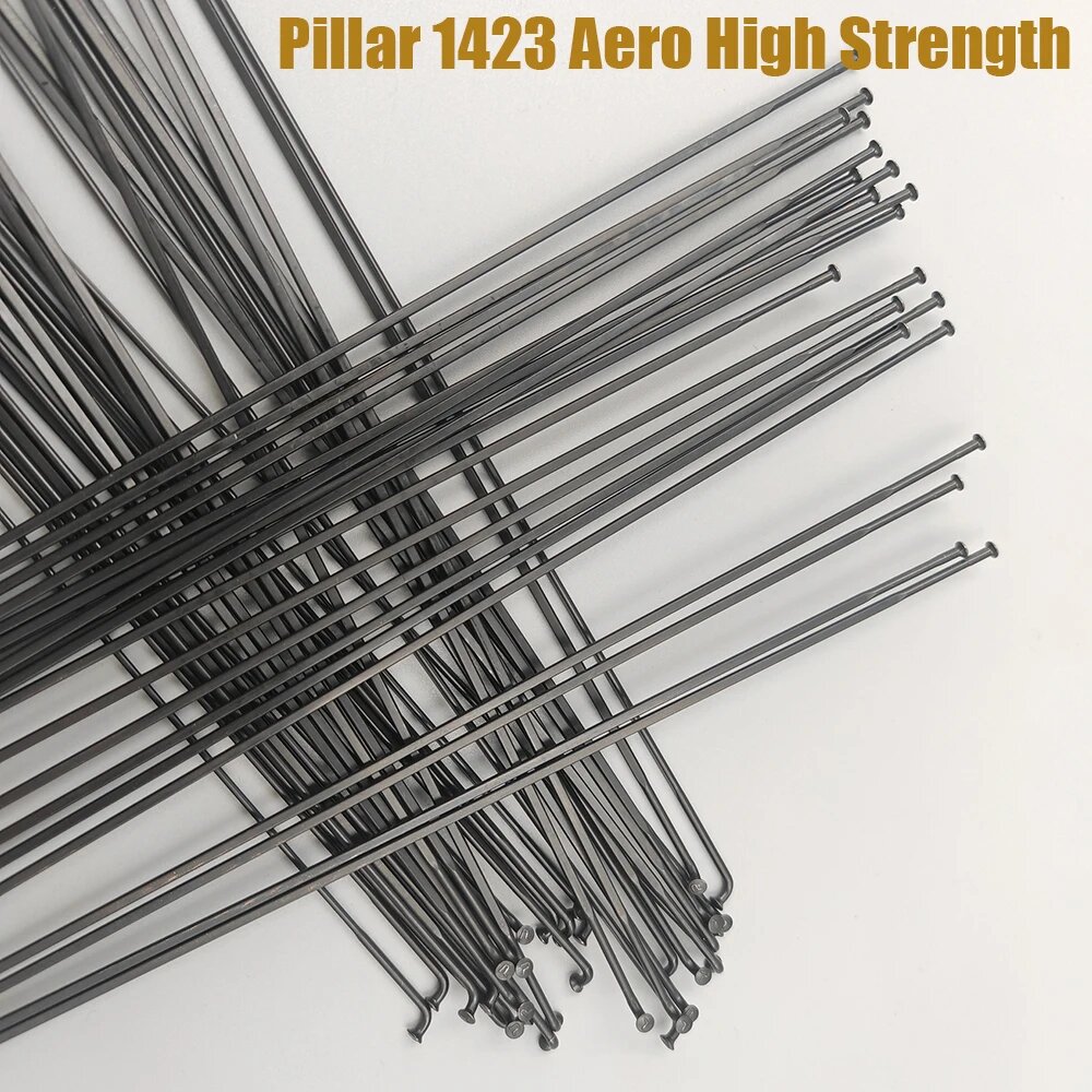 BITRANZ Спицы Pillar PSR 1423 черные нержавеющая сталь