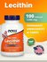 NOW Non-GMO Лецитин 1200мг 100 софгелькапс