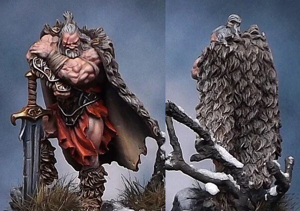 Набор для сборки Avatars of War Барбариан Дюд Редакс
