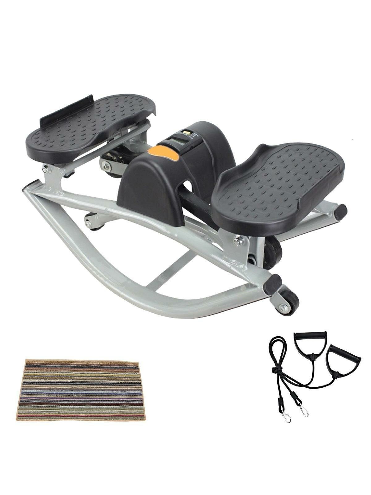 Боковое Покачивание Фитнес-Степпера Homes Workout Machine Домашние Упражнения Боковое Движение Обеспечивают Кардиотренировку Всего тела