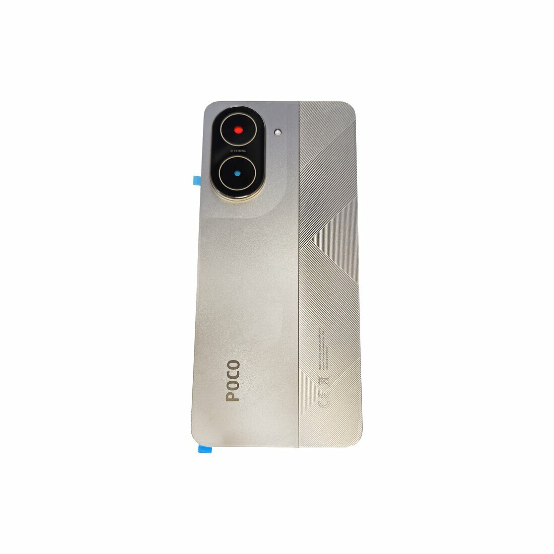 Задняя крышка для Xiaomi Poco C71 золотая