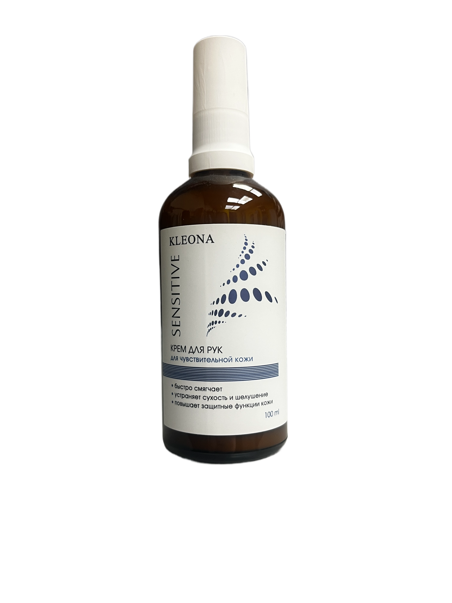 Крем для рук "Белый рис" 100 мл, Kleona