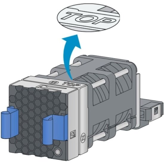 Вентиляторный блок H3C LSWM1FANSA Fan Module (SW, 4056, DC, Fan Panel Side Intake Airflow)