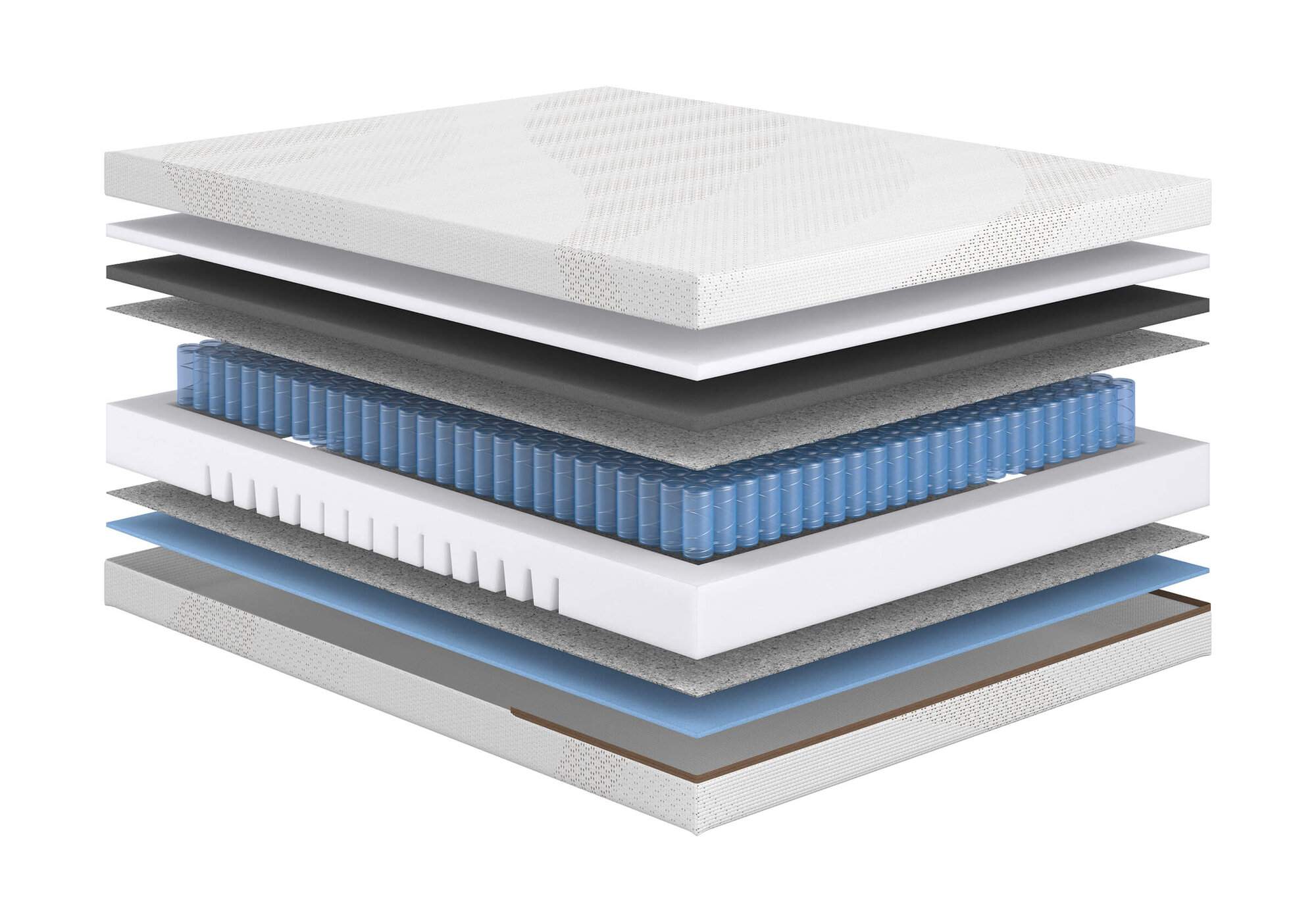 Матрас Сонум Versa Middle 180х190 высота 21 см анатомический средней жесткости Независимые пружины