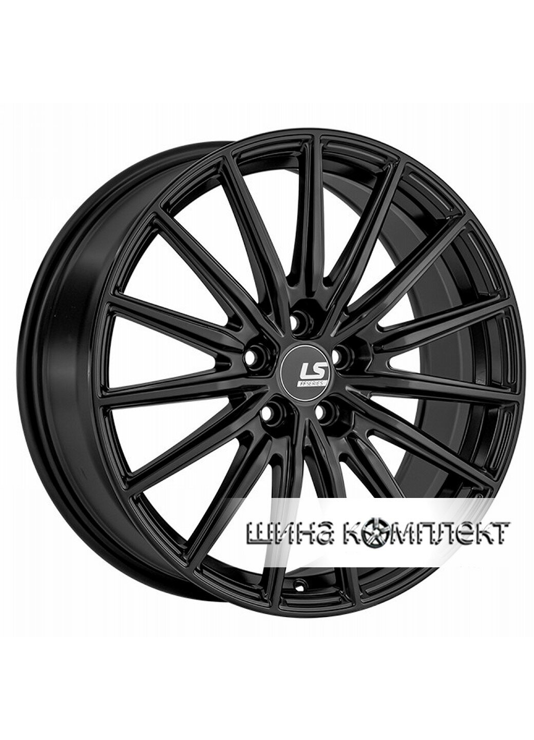 Колесный диск LS FlowForming RC93 7,5x18 5x112 ET50 66,6 BKS литой для автомобиля